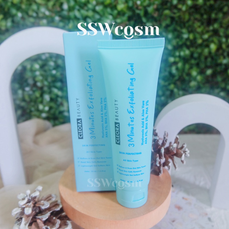 Jual Cleora Beauty 3 Minutes Exfoliating Gel Cleora Exfoliasi | Shopee ...
