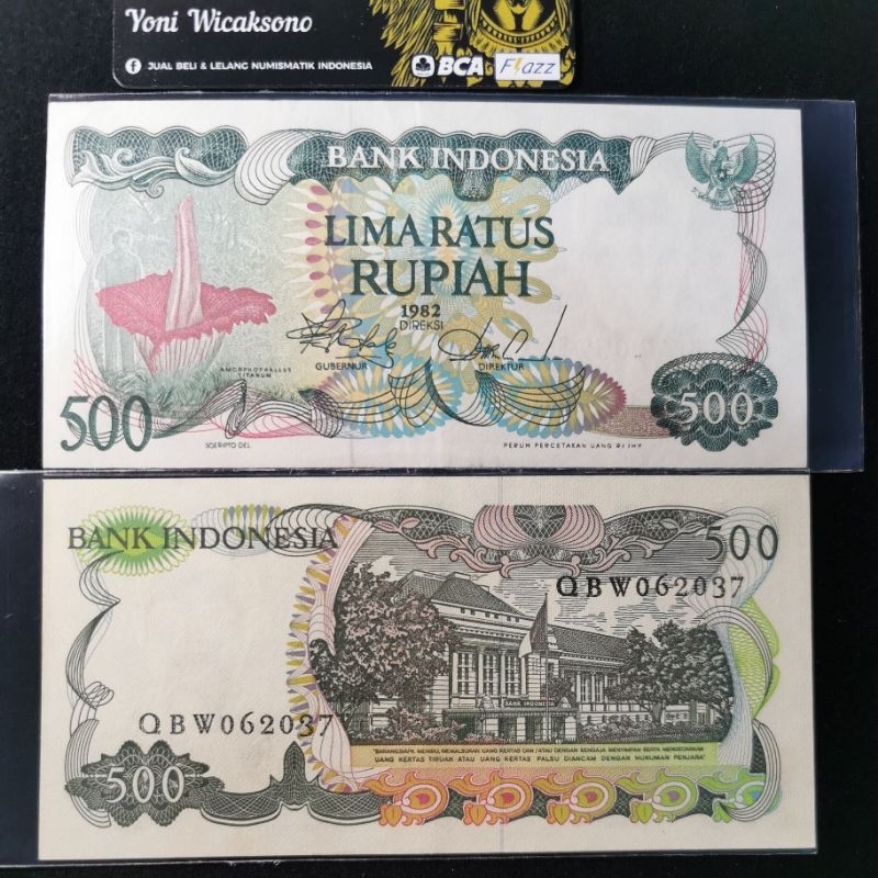 Jual 500 rupiah bunga bangkai UNC#BARU | Shopee Indonesia