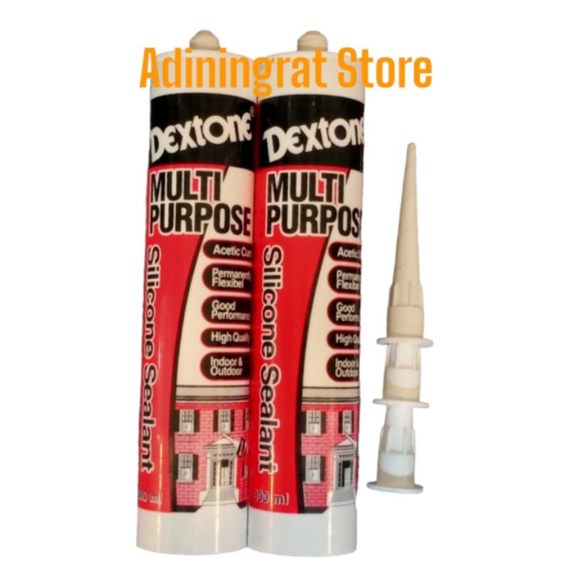 Jual Dextone Silicone Sealant/Lem Silikon/Sealant Multi Purpose (300ml ...