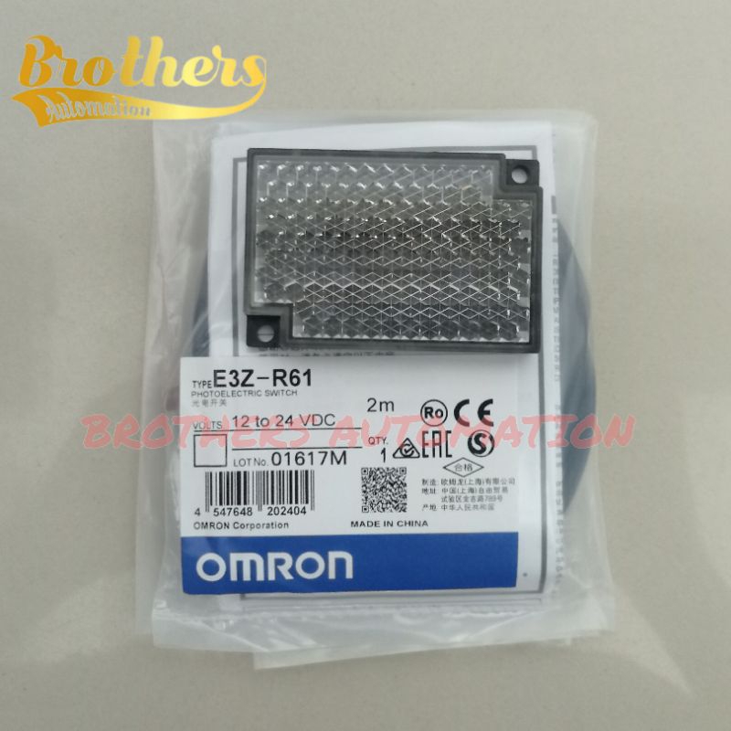 Jual Photoelectric Switch E3Z-R61 Include Reflektor Omron | Shopee Indonesia