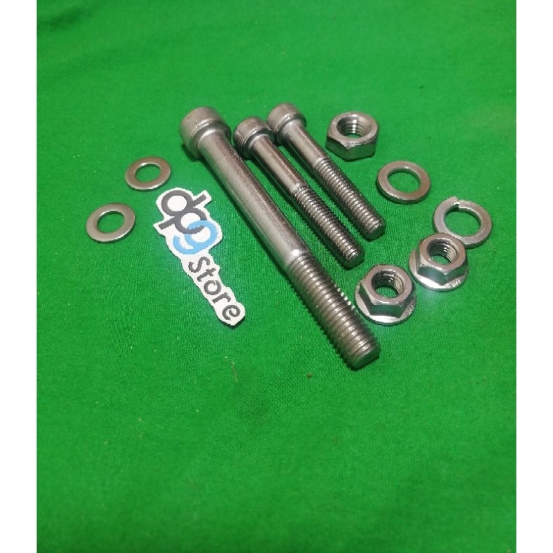 Jual BAUT PANGKON MESIN ENGINE MOUNTING ATAS NINJA 150 R RR KSR L STAINLESS | Shopee Indonesia