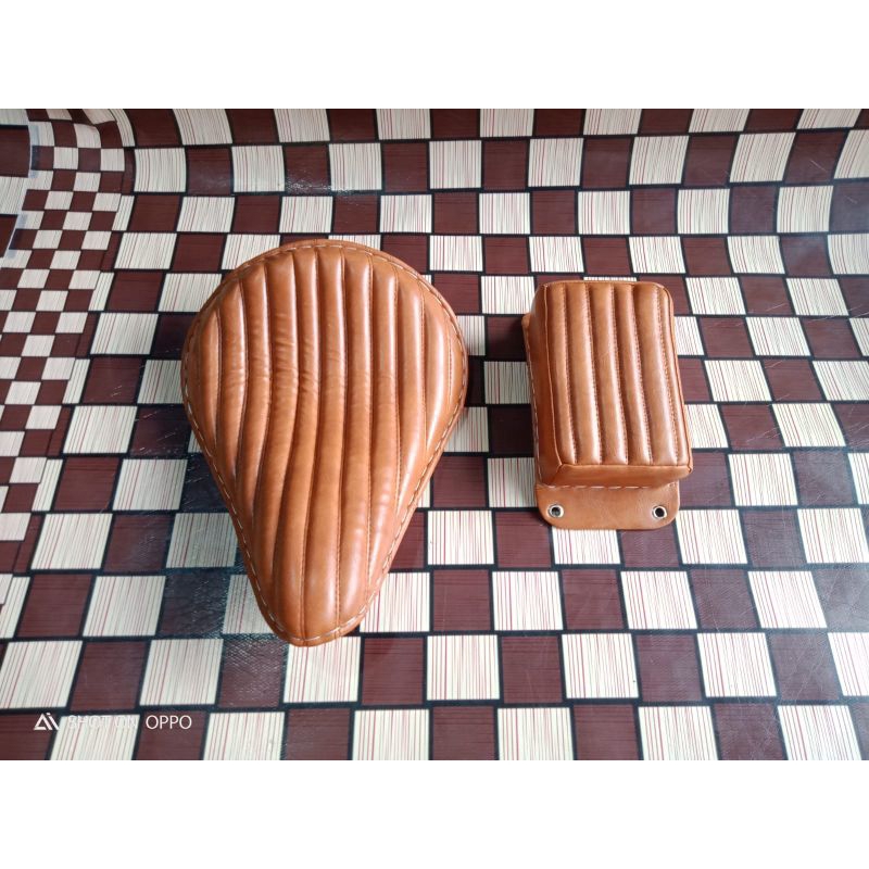Jual Jok motor custom chopper double seat,jok custom chopper,jok motor ...