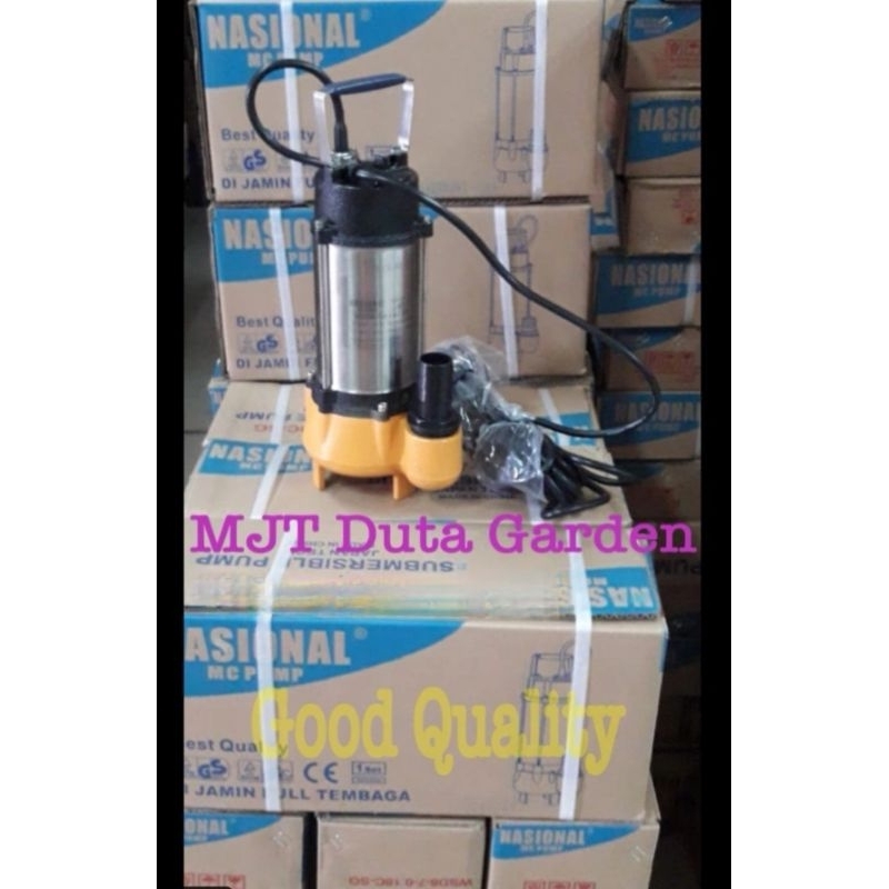 Jual pompa celup kolam koi 250watt - pompa rendam air kotor MCPUMP WSD ...