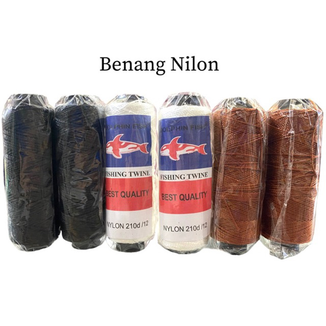 Jual Benang Nilon Besar/Benang Sepatu per roll | Shopee Indonesia