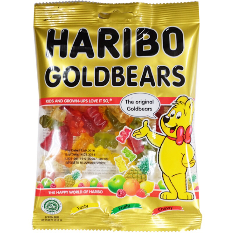 Jual haribo jelly candy 80gr gold bear & starmix korean idol pick/nct ...