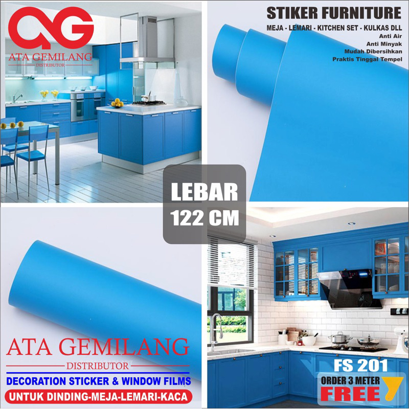 Jual Stiker Lemari Furniture Wallpaper Kayu Untuk Meja Pintu Dinding ...