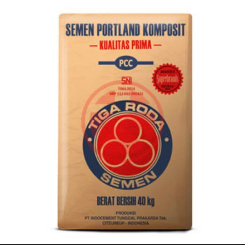 Jual semen tiga roda 40kg | Shopee Indonesia