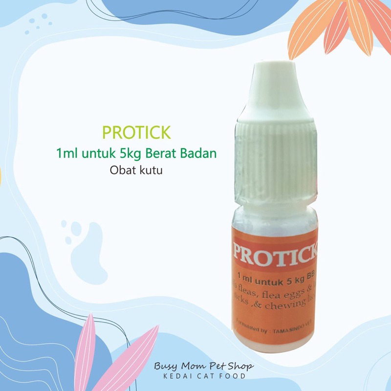 Jual Obat Kutu + Telur Kutu Kucing Protick | Shopee Indonesia