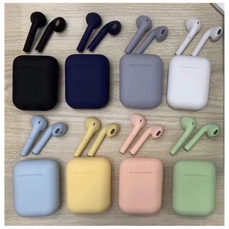 Jual HENSET Bluetooth i12 TWS Color Bluetooth Headset /Wireless ... Jual HENSET Bluetooth i12 TWS Color Bluetooth Headset /Wireless ...