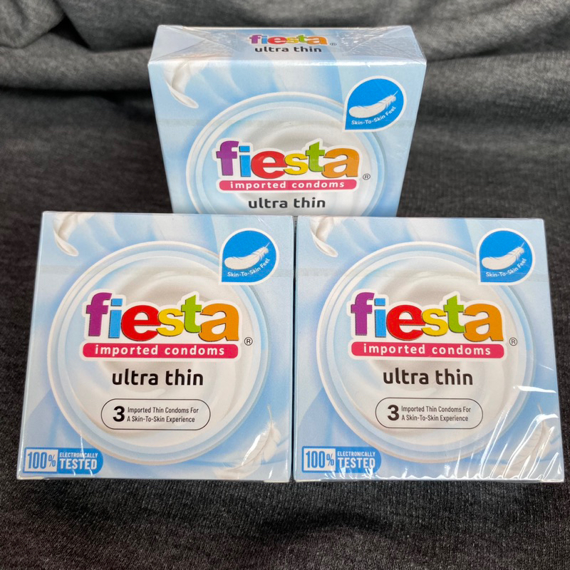 Jual Fiesta Kondom Watermelon / Ultra Thin / Strawberry / All Varian ...