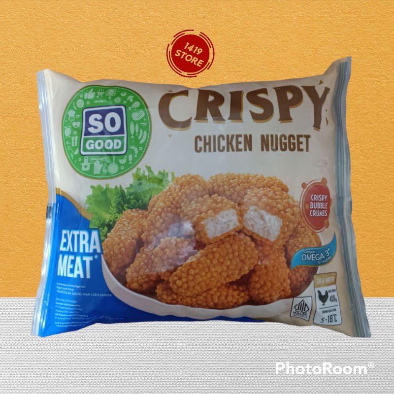 Jual So good chicken crispy nugget 400 gr | Shopee Indonesia