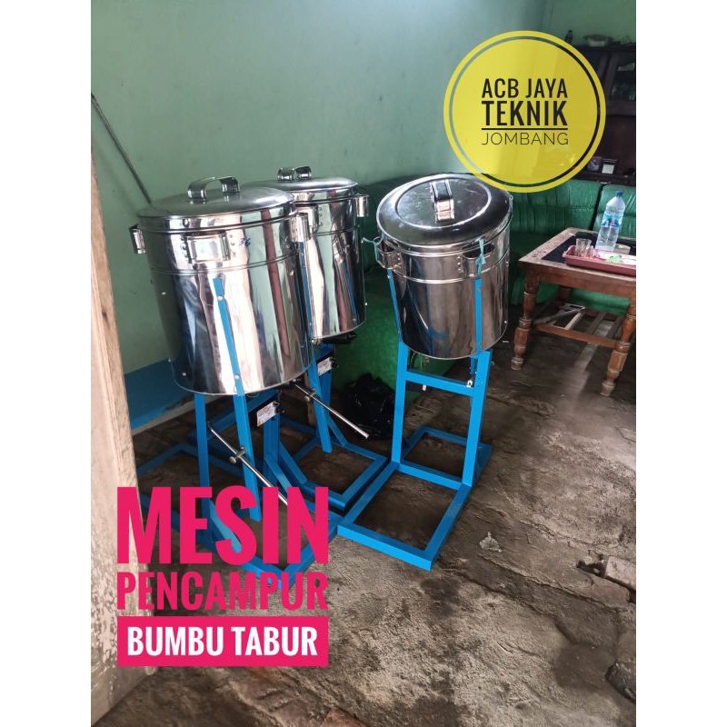 Jual Mesin Pencampur Bumbu Kering / Pencampur Bumbu Tabur | Shopee ...
