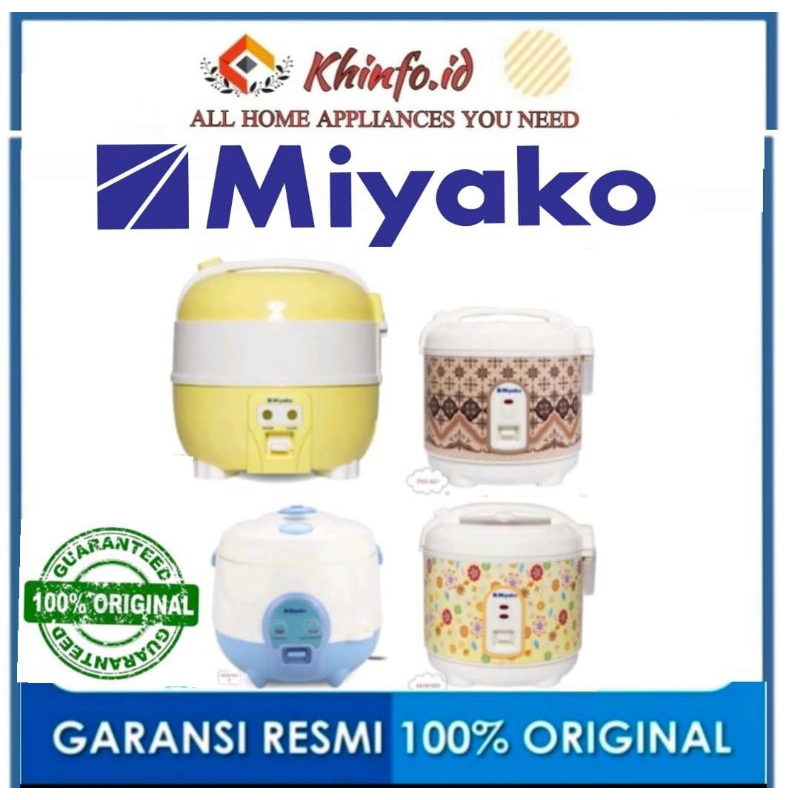 Jual [MIYAKO]Magic Com MINI MCM-606B/ MCM 609 / Rice Cooker Miyako PSG ...