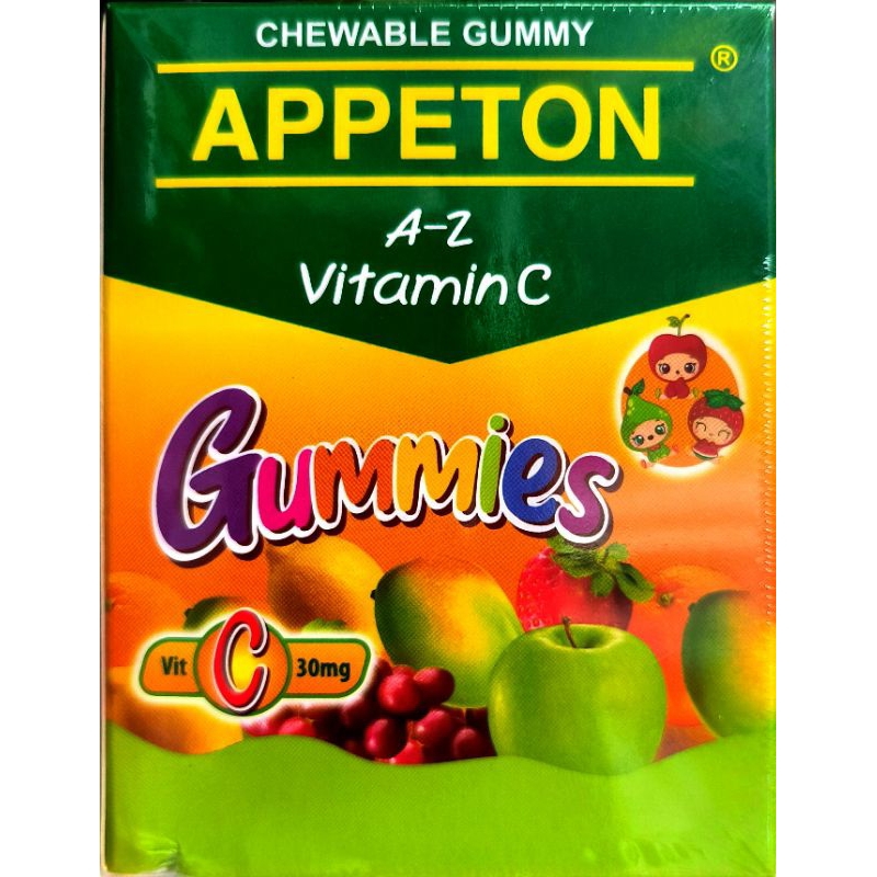 Jual Appeton A-Z Kids Vitamin C Gummies 4 Sachet | Shopee Indonesia