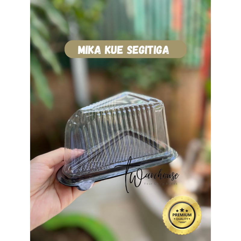 Jual Mika kue segitiga | Cake Slice | Mika segitiga | box mika segitiga ...