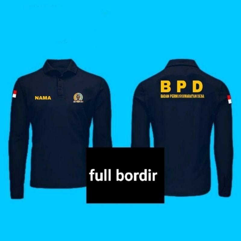 Jual Kaos BPD baju BPD seragam BPD baju kerja BPD kaos kerah BPD baju ...
