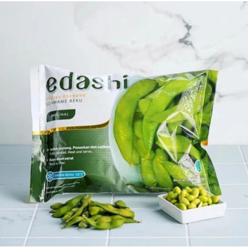 Jual Edamame non kupas Frozen Edashi 500 gram | Shopee Indonesia