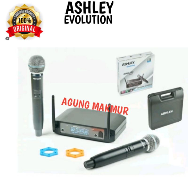 Jual Mic Wireless Ashley Evolution Original Mic Ashley evolution ...