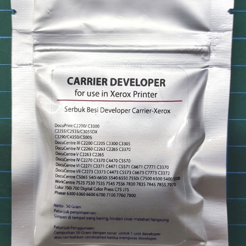 Jual Serbuk Developer Carrier - printer Xerox | Shopee Indonesia