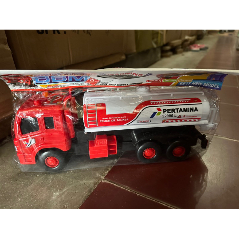 Jual Mainan Anak mobil Tangki Pertamina Shelll oct6617 | Shopee Indonesia
