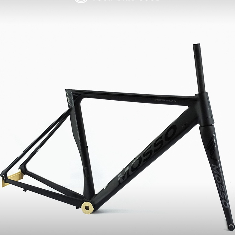 Jual Frame MOSSO 739 SCA 700C Aero Road Bike Black Matt | Shopee Indonesia