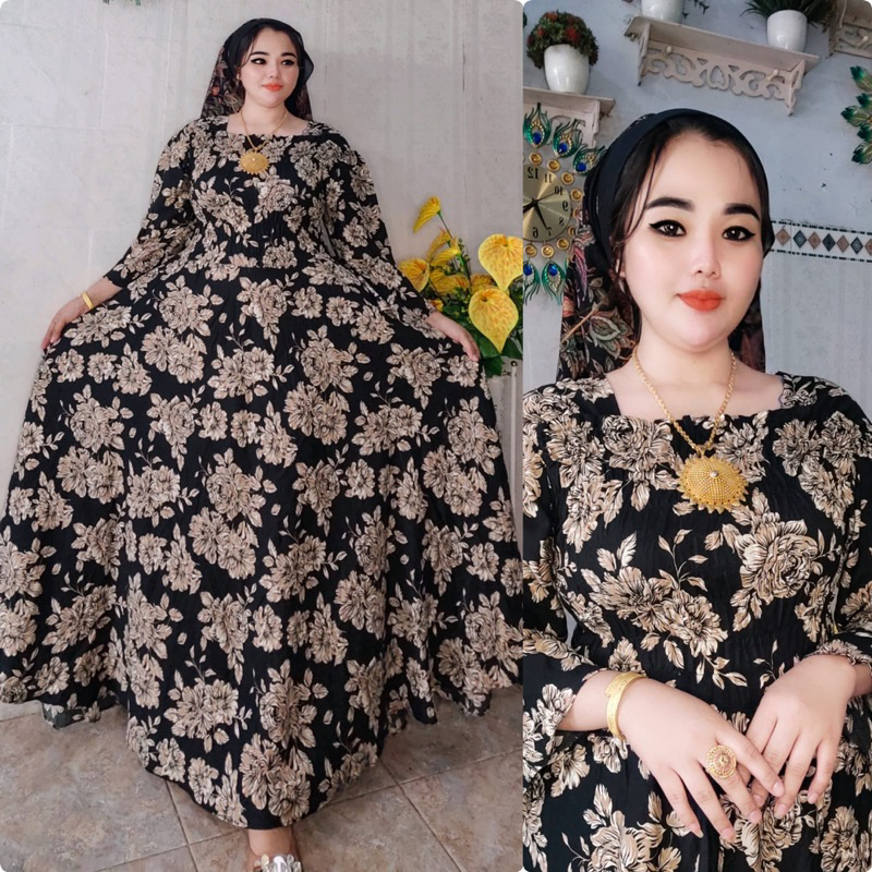 Jual GAMIS ANDIN MAYUNG BUNGA 4 METER | Shopee Indonesia
