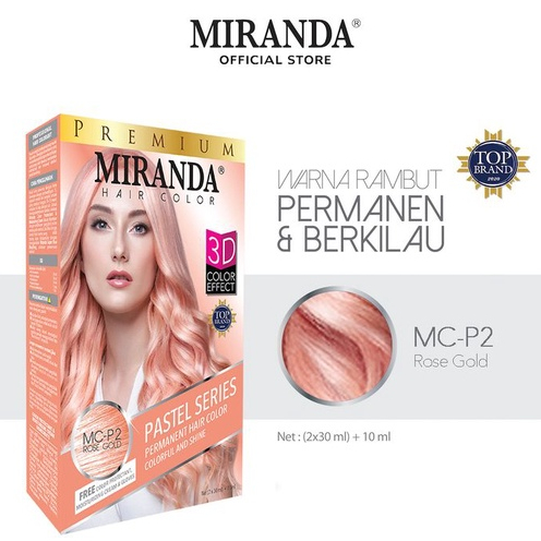Jual MIRANDA Hair Color Pastel Series | Semir Pewarna Rambut Pastel ...