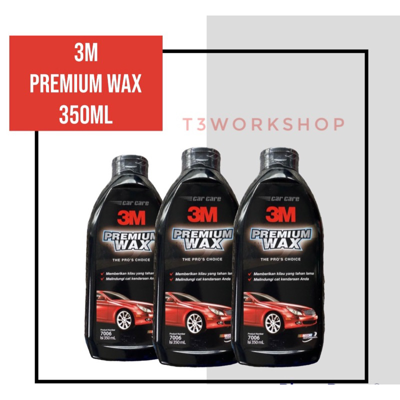 Jual 3M premium Wax super gloss 350ml | Shopee Indonesia