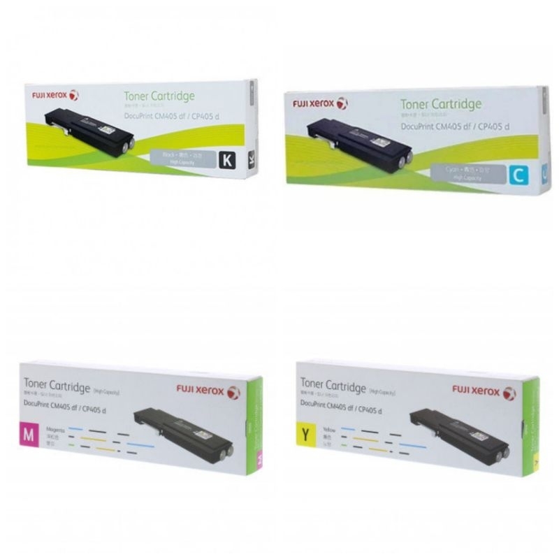 Jual Paketan Toner Fuji Xerox CM405 df / CP405 d High Capacity Black ...
