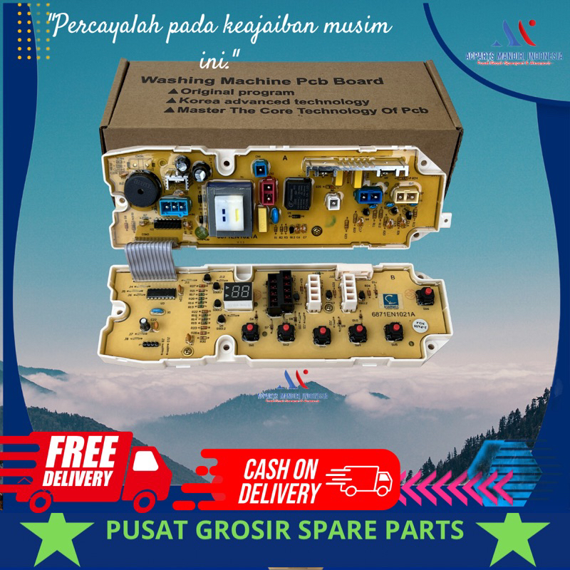 Jual LG Fuzzy Logic WF-L711TC, Modul pcb mesin Top Loading | Shopee ... Jual LG Fuzzy Logic WF-L711TC, Modul pcb mesin Top Loading | Shopee ...