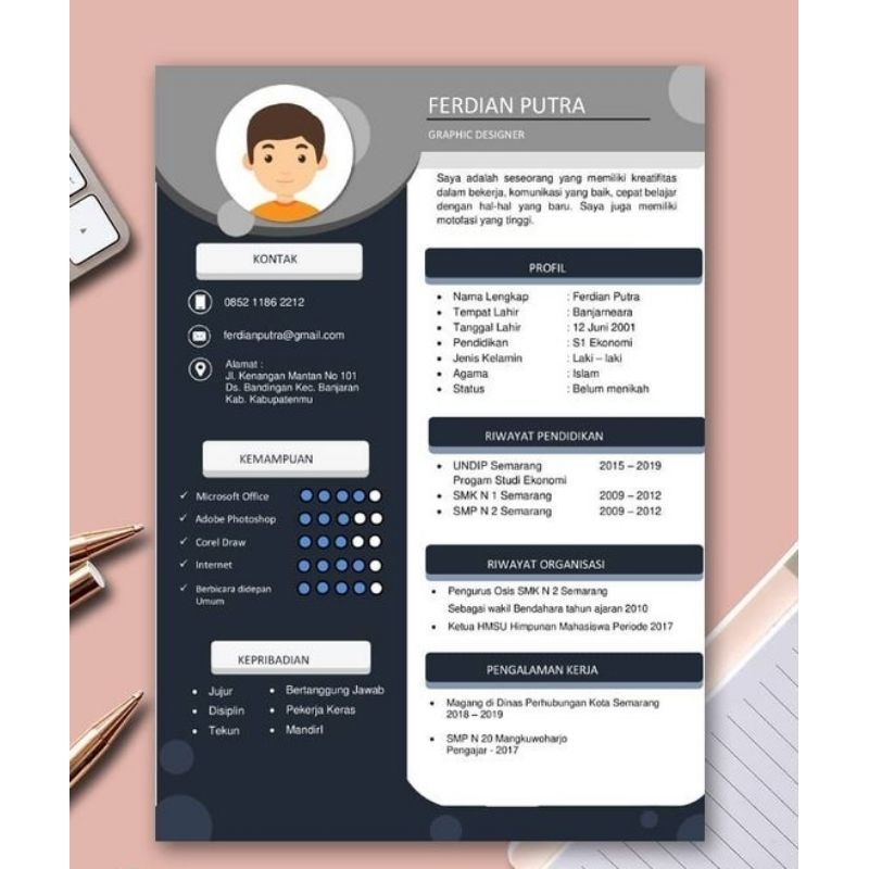 Jual Jasa Pembuatan Paket Komplit CV | Surat Lamaran Kerja | Berkas ... Jual Jasa Pembuatan Paket Komplit CV | Surat Lamaran Kerja | Berkas ...