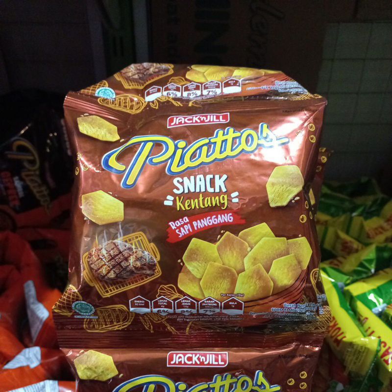 Jual PIATOS RASA SAPI PANGGANG RENCENG ISI 10|PIATTOS | Shopee Indonesia