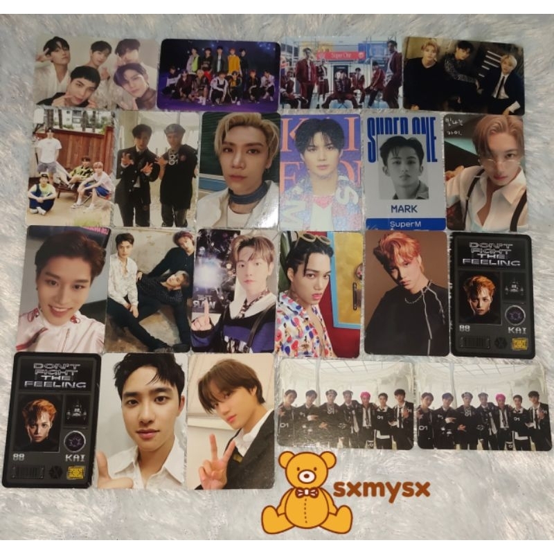 Jual Baca Deskripsi Photocard Postcard Exo Nct 127 SuperM Official Pc Kpop | Shopee Indonesia