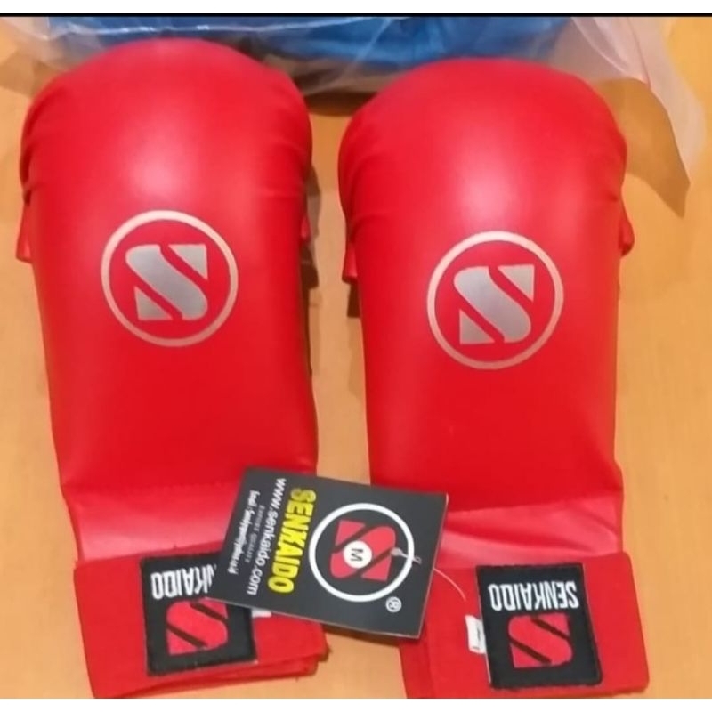 Jual Handpro Karate / Hand protector karate Senkaido / Sarung Tangan ...