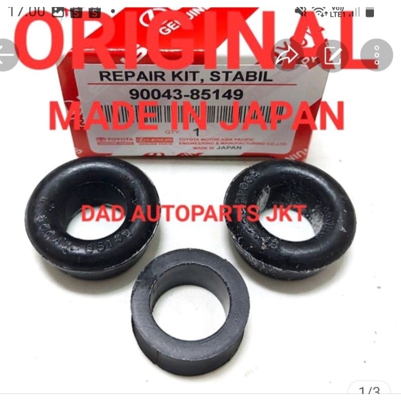 Jual PAKET BUSHING STABIL KIT BELAKANG KIT LATERAL KIRI KANAN AVANZA ...