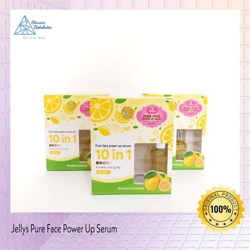 Jual JELLYS PURE FACE POWER UP SERUM 10 IN 1 THAILAND | Shopee Indonesia