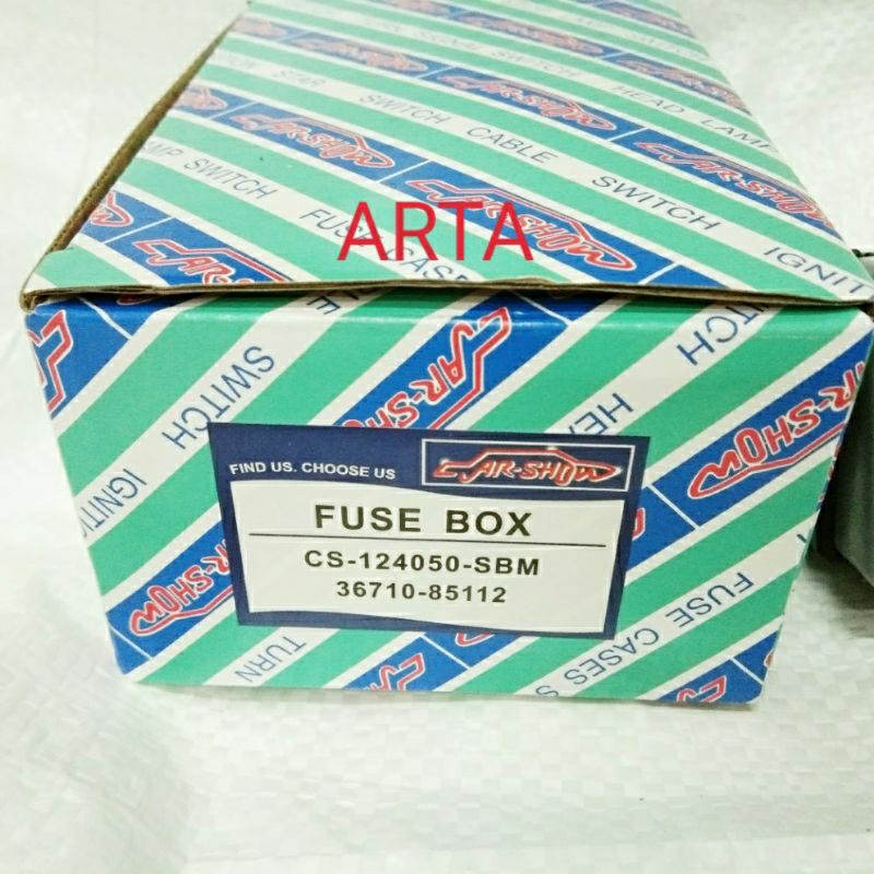 Jual Box sikring FUSE BOX FUTURA INJECTION / T120SS NEW CAR SHOW ASLI ...