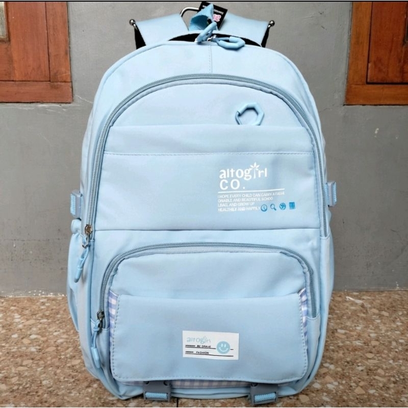 Jual Tas alto anak perempuan SD SMP SMA bahan premium - tas backpack ...