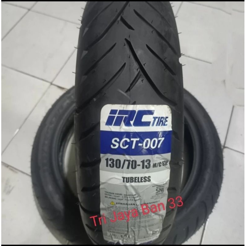 Jual Ban Belakang Honda PCX 160,, IRC 130/70-13 SCT-007 Tubeless,, PCX ...