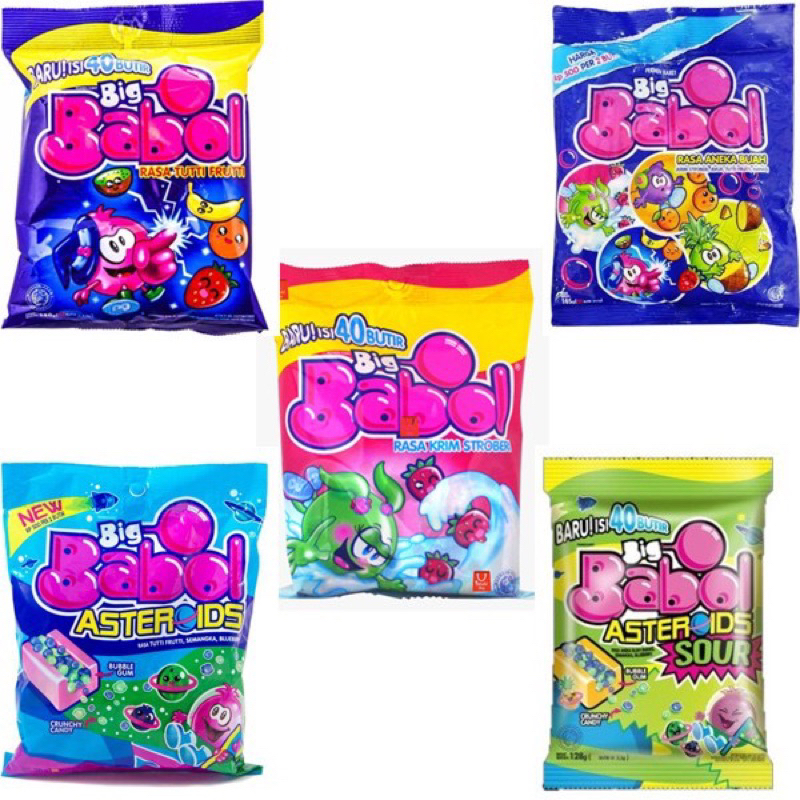 Jual permen big babol 40 butir (dikirim random) | Shopee Indonesia