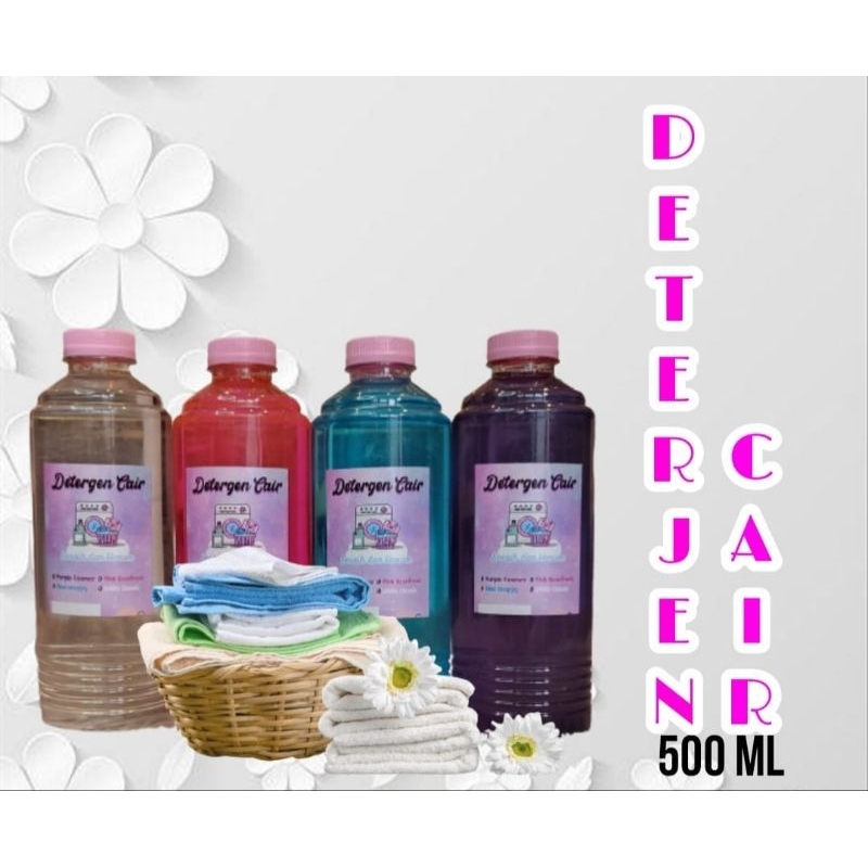 Jual DETERGEN LAUNDRY kemasan 500 ml (Detergen Cair Laundry) | Shopee ...