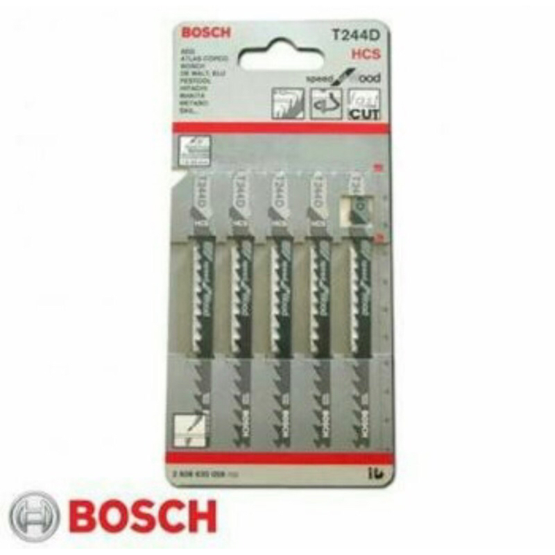 Jual Bosch Mata Jigsaw T224D Jigsaw Blade Kayu Satuan | Shopee Indonesia