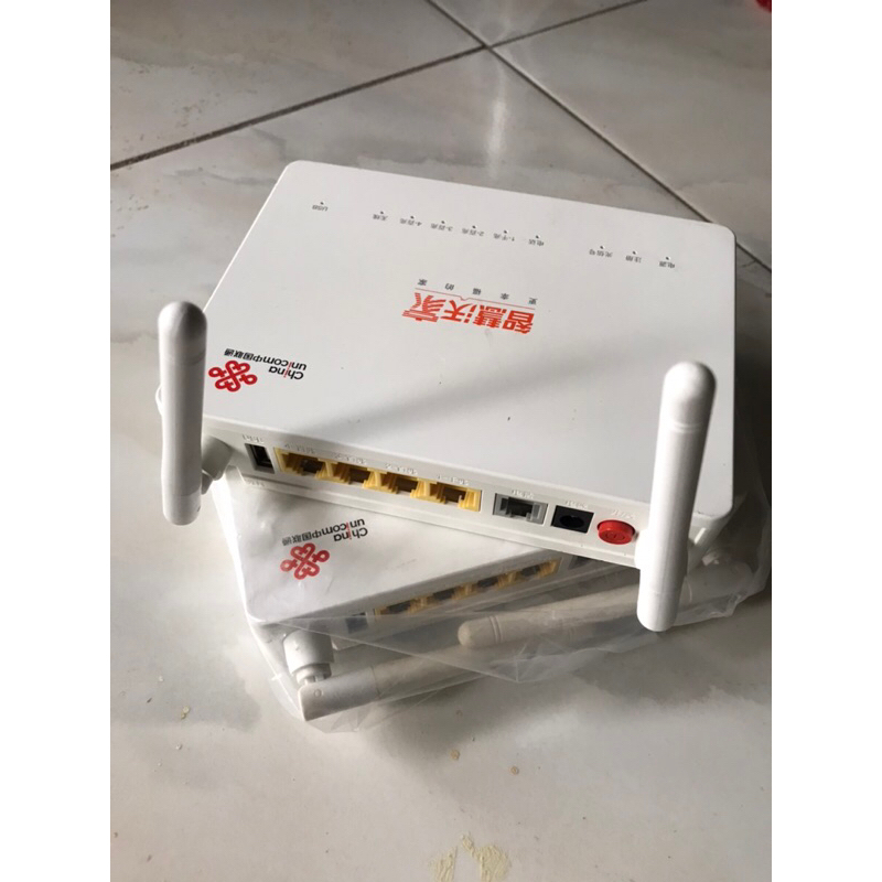 Jual Modem EPON ZTE F477 lengkap adaptor 12v | Shopee Indonesia