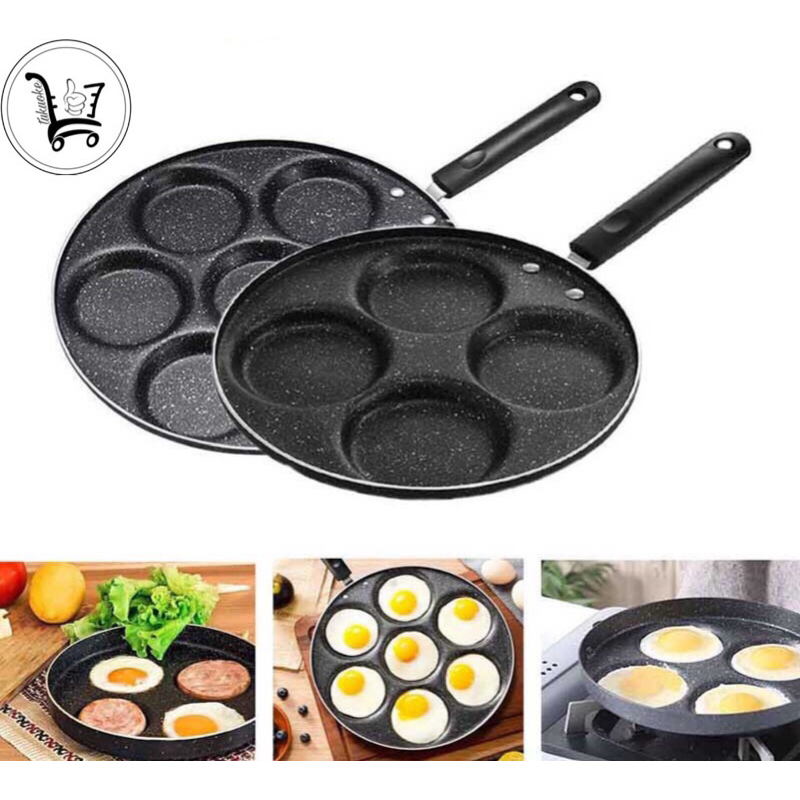 Jual PANCI CETAKAN TELUR 4 DATAR CETAKAN MARTABAK Panci Wajan 4 Lubang ...