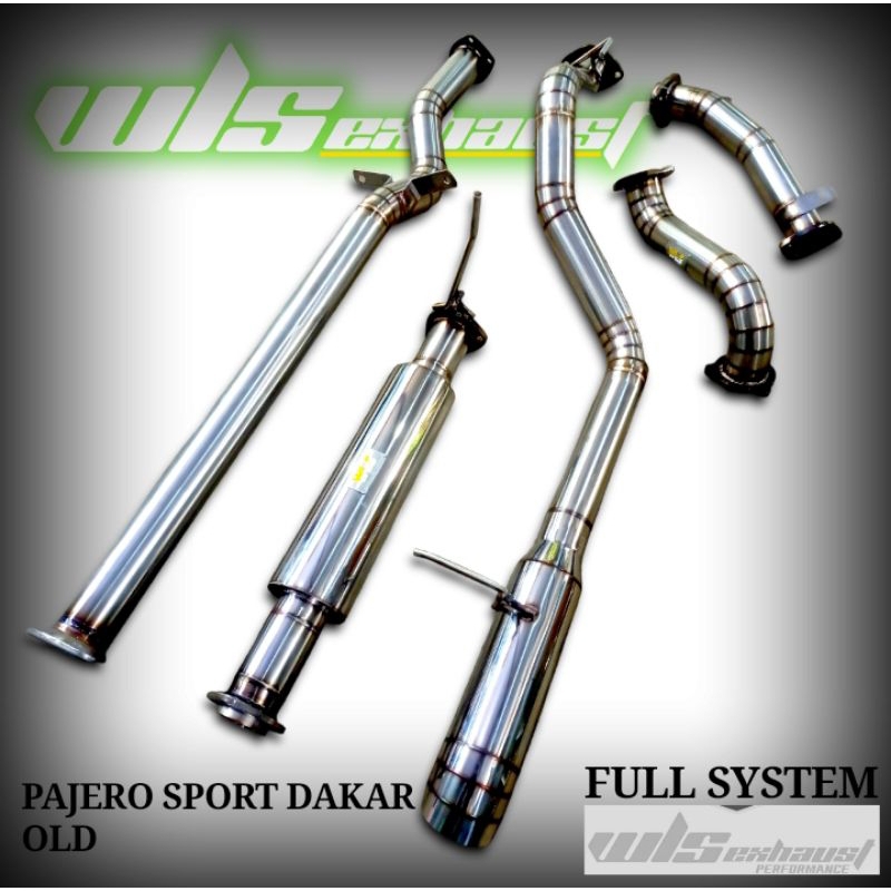 Jual KNALPOT MOBIL FULL SYSTEM PAJERO SPORT DAKAR OLD GLS WLS EXHAUST ...