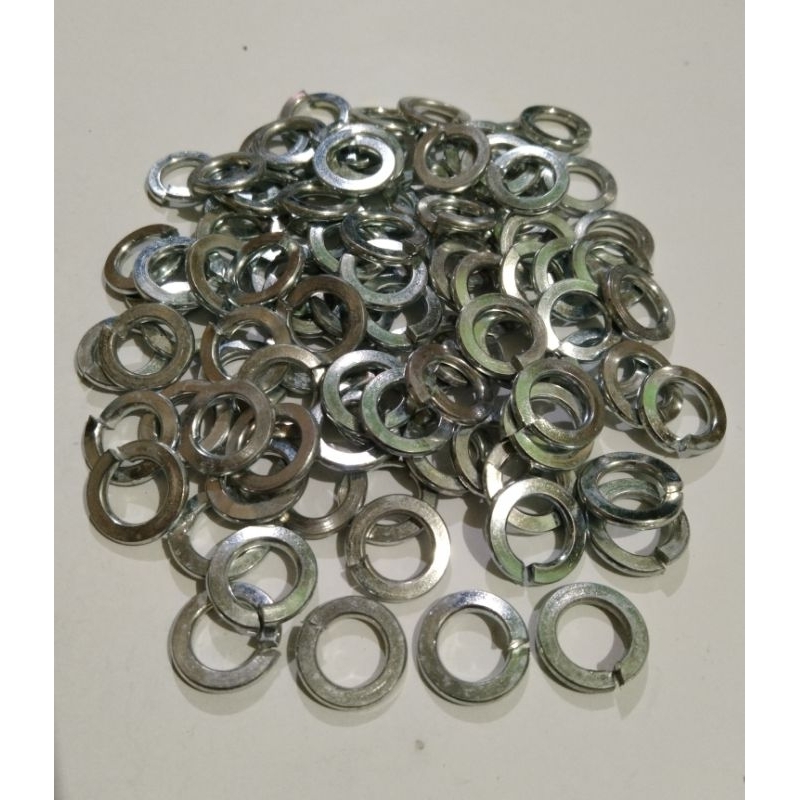 Jual 100 pcs ring per m8 putih galvanis 8 Mili ( untuk baut 12 / 13 ...