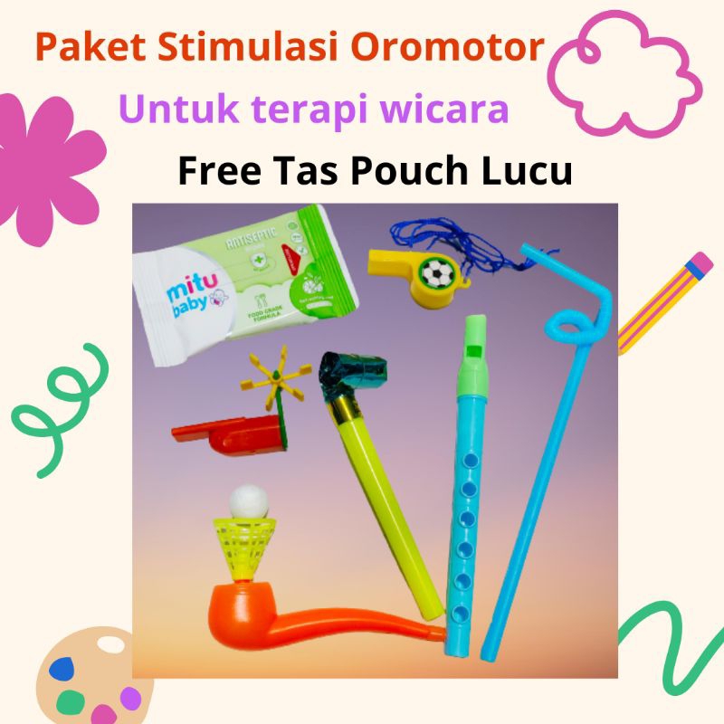 Jual Mainan edukasi anak stimulasi oromotor oral motor speechdelay ...