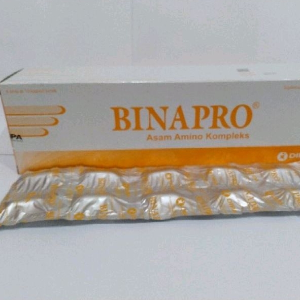 Jual Binapro Strip - Suplementasi Asam Amino - Original - 10 Soft ...