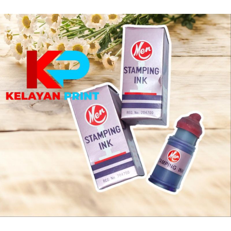 Jual TINTA STAMPEL / STAMPING INK MEN WARNA VIOLET | Shopee Indonesia