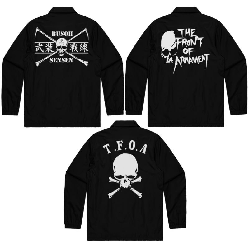 Jual Jaket Coach Tfoa Busoh Sensen The Front Of Armament Crows Zero ...